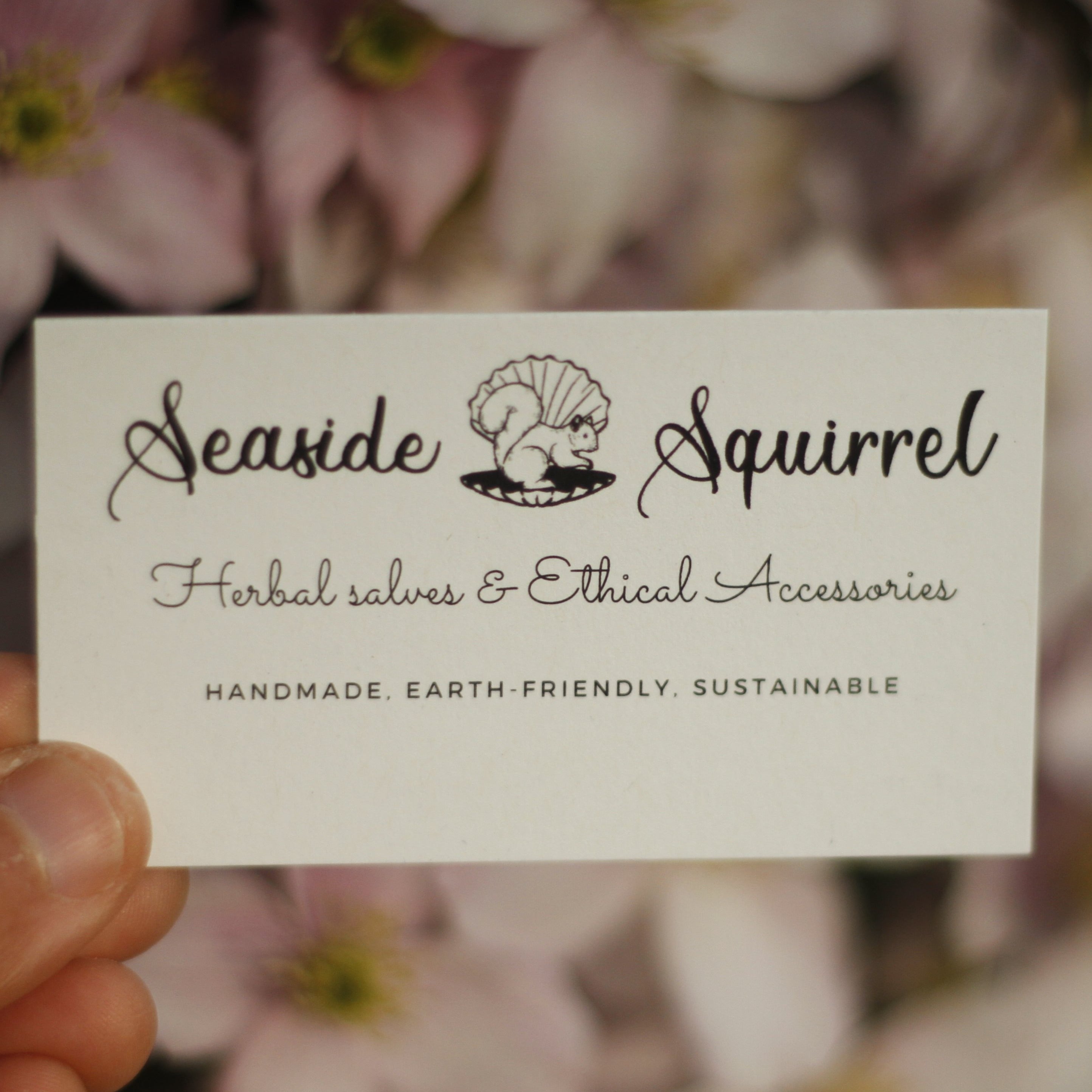 Seaside Squirrel Gift Card | Ethical Handmade Gifts from Ireland